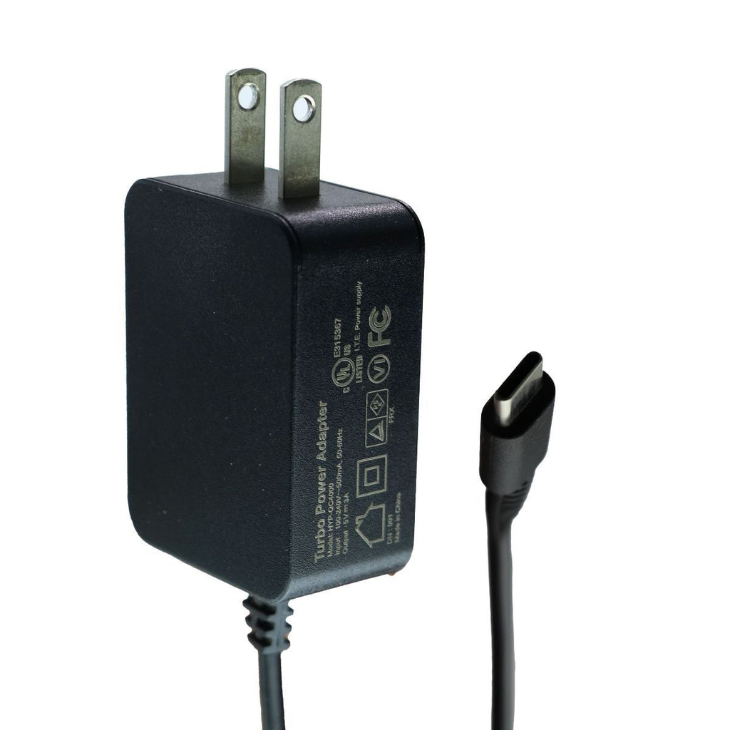 Unbranded USB-C Turbo Power Adapter Wall Charger (5V/3A) - Black