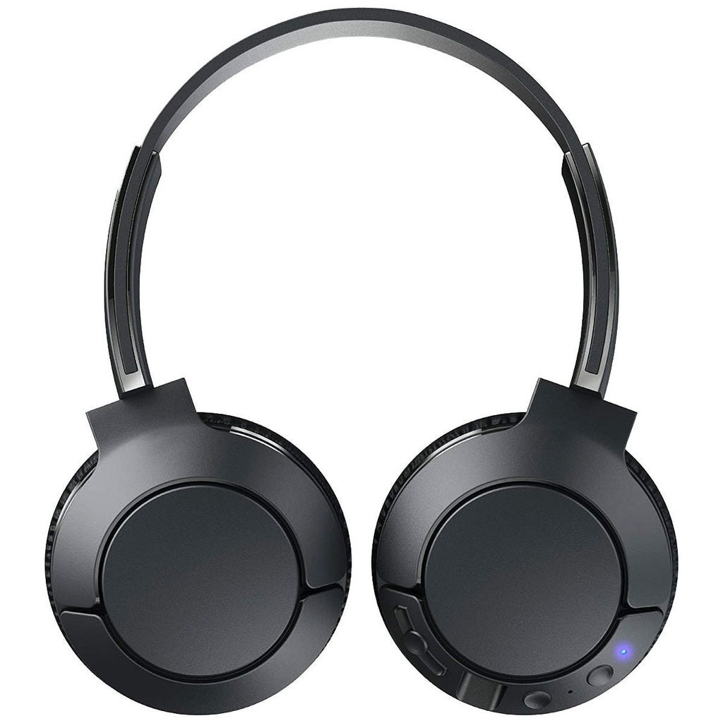 TCL MTRO200BT Wireless On-Ear Headphones with Microphone - Shadow Blac